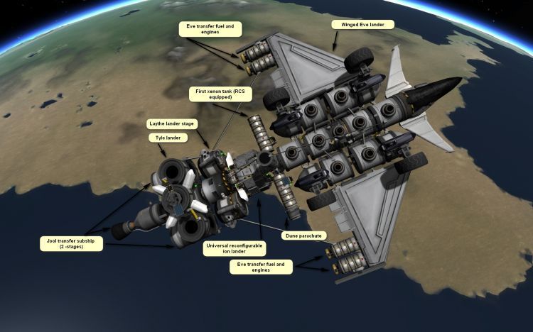 Transfer Fuel Kerbal Space Program