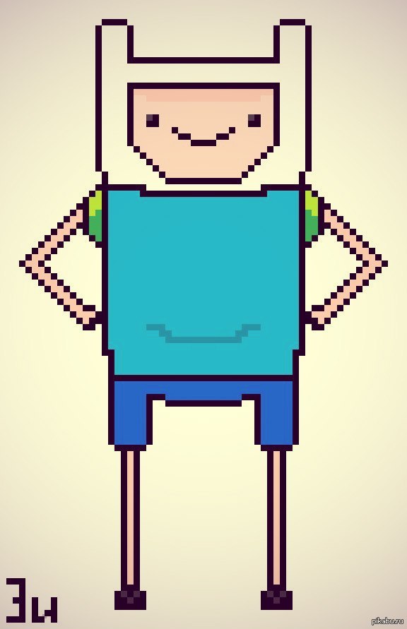 Adventure Time Pixel Art | Пикабу