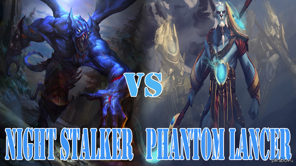 Dota 2 PvP Phantom lancer vs Night stalker | TRCTR Вот Вам видео самой ...