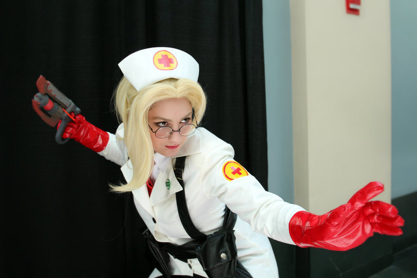 Cosplay Medic (Team Fortress 2) | Пикабу