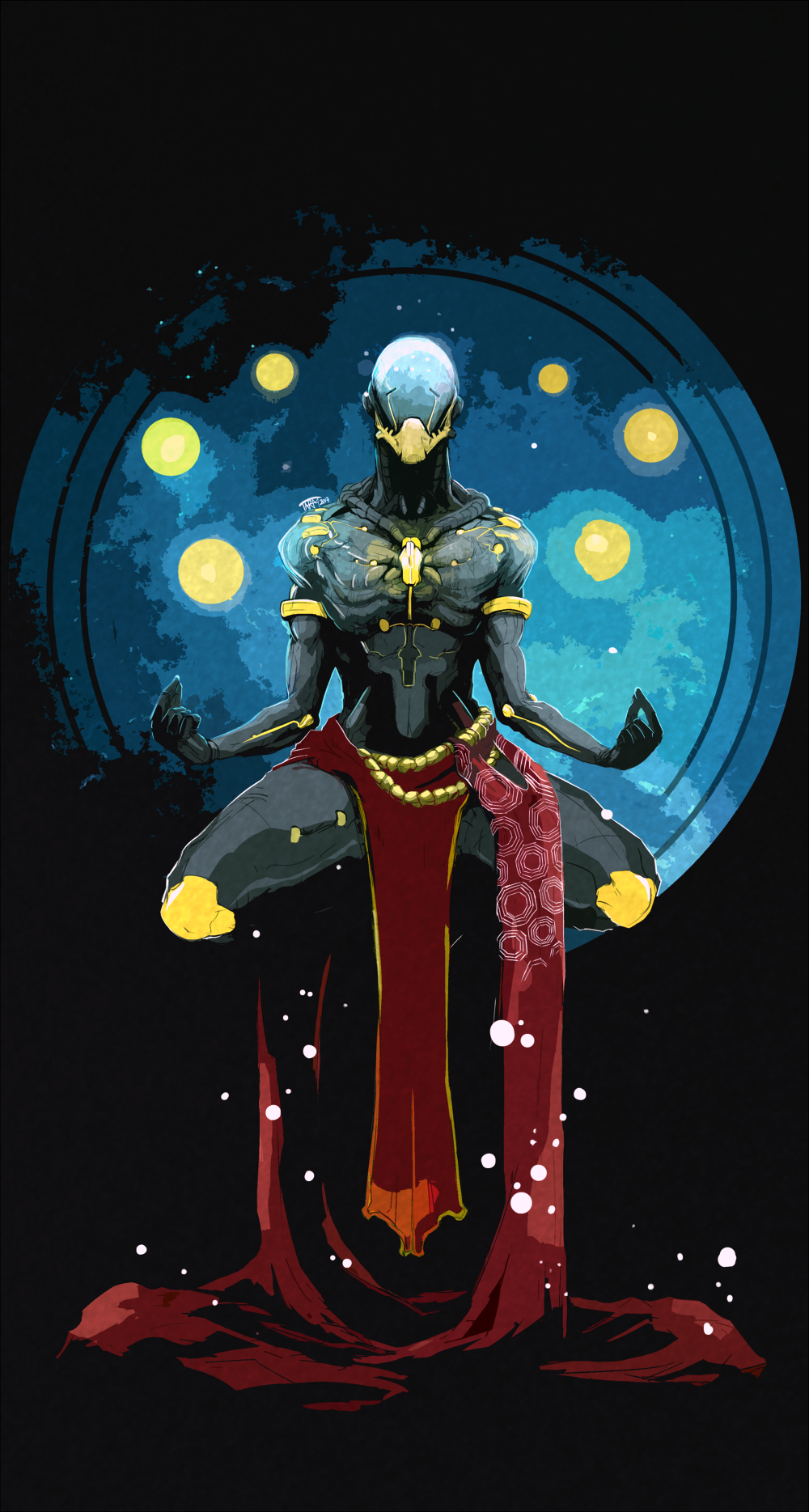 Zenyatta/Warframe crossover | Пикабу