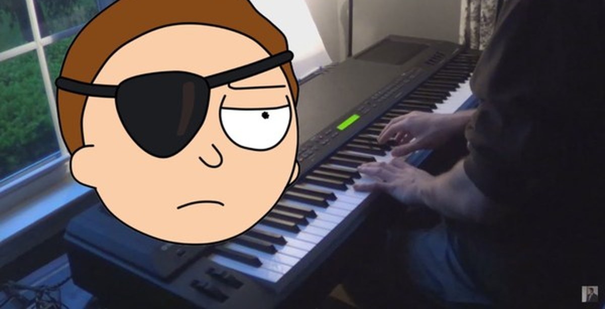 Rick and Morty Piano | Пикабу